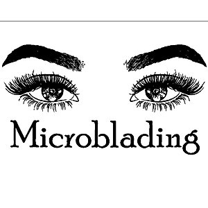 Big Eyes Eyelashes Makeup Home Decor Wall Stickers Microblading Beauty Salon Wall Decals Mural LC721 (Black)