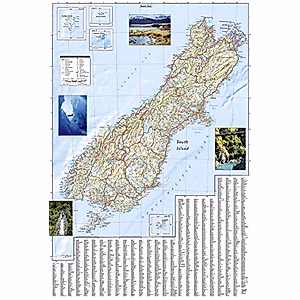 New Zealand Map (National Geographic Adventure Map, 3500)