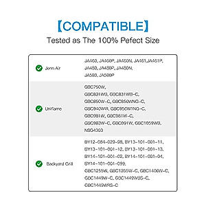 Dtong Grill Igniter Wire kit & Ceramic Electrode Vermont Casting Grill Replacement Parts, Jenn Air Grill Igniter, Ignition Electrode Gas Burner for Uniflame(5-Pack)