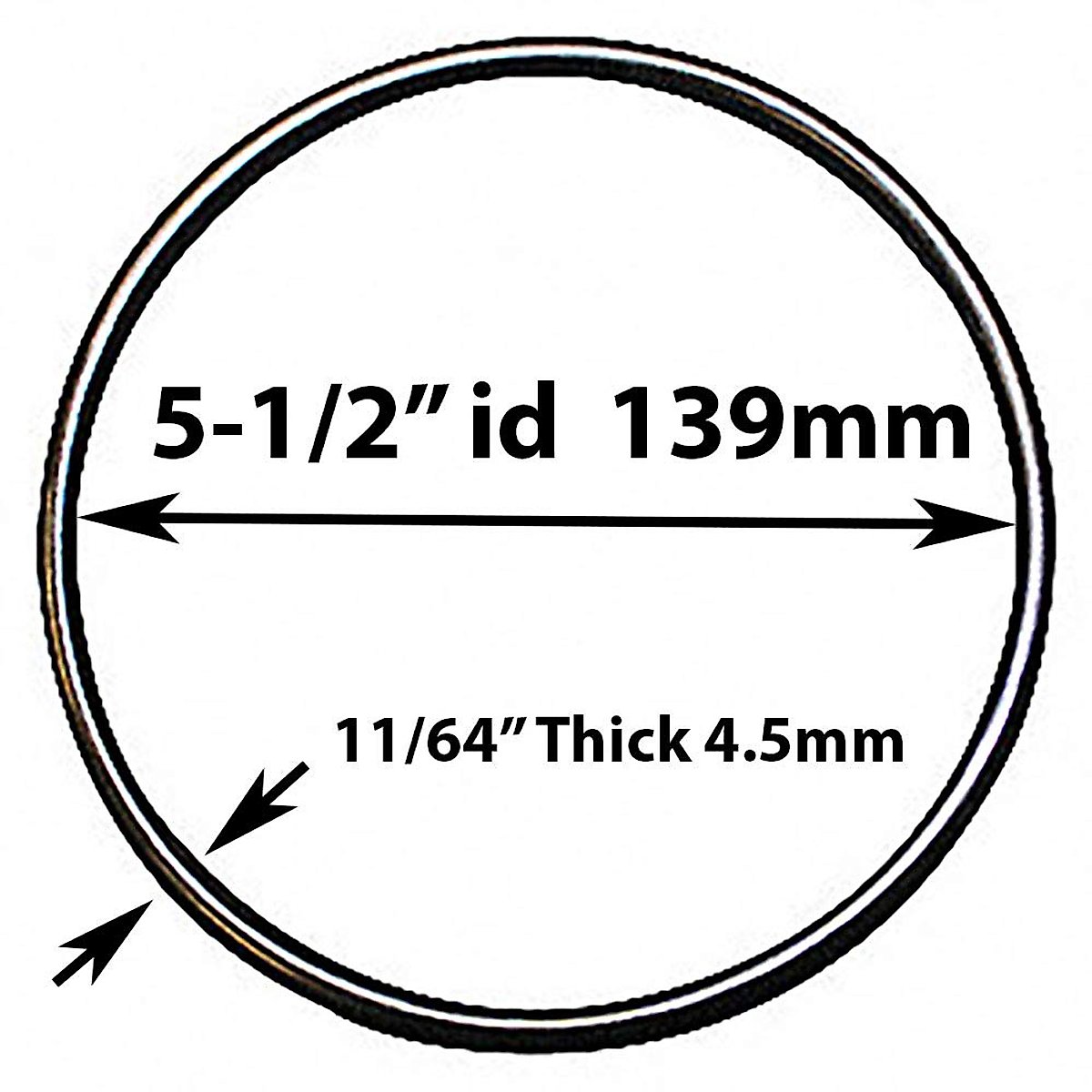 Kinetic Wares HHRING Fits GXWH40L, GNWH38S, GXWH30C, GXWH35F, GNWH38F (6 Pack) with Dow Molykote 111 O-Ring Lubricant and Scratch Free O-Ring Pick Tool