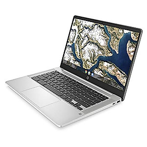 HP 14a-na0010ca Chromebook Intel Celeron N4000 (1.10 GHz) 4 GB Memory 64 GB eMMC SSD 14.0" Chrome OS