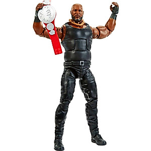 Mattel WWE Omos Elite Collection Action Figure, Deluxe Articulation & Life-like Detail with Iconic Accessories, 6-inch