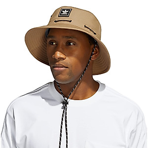 adidas Originals Utility Boonie Bucket Hat, Magic Beige/Black, One Size