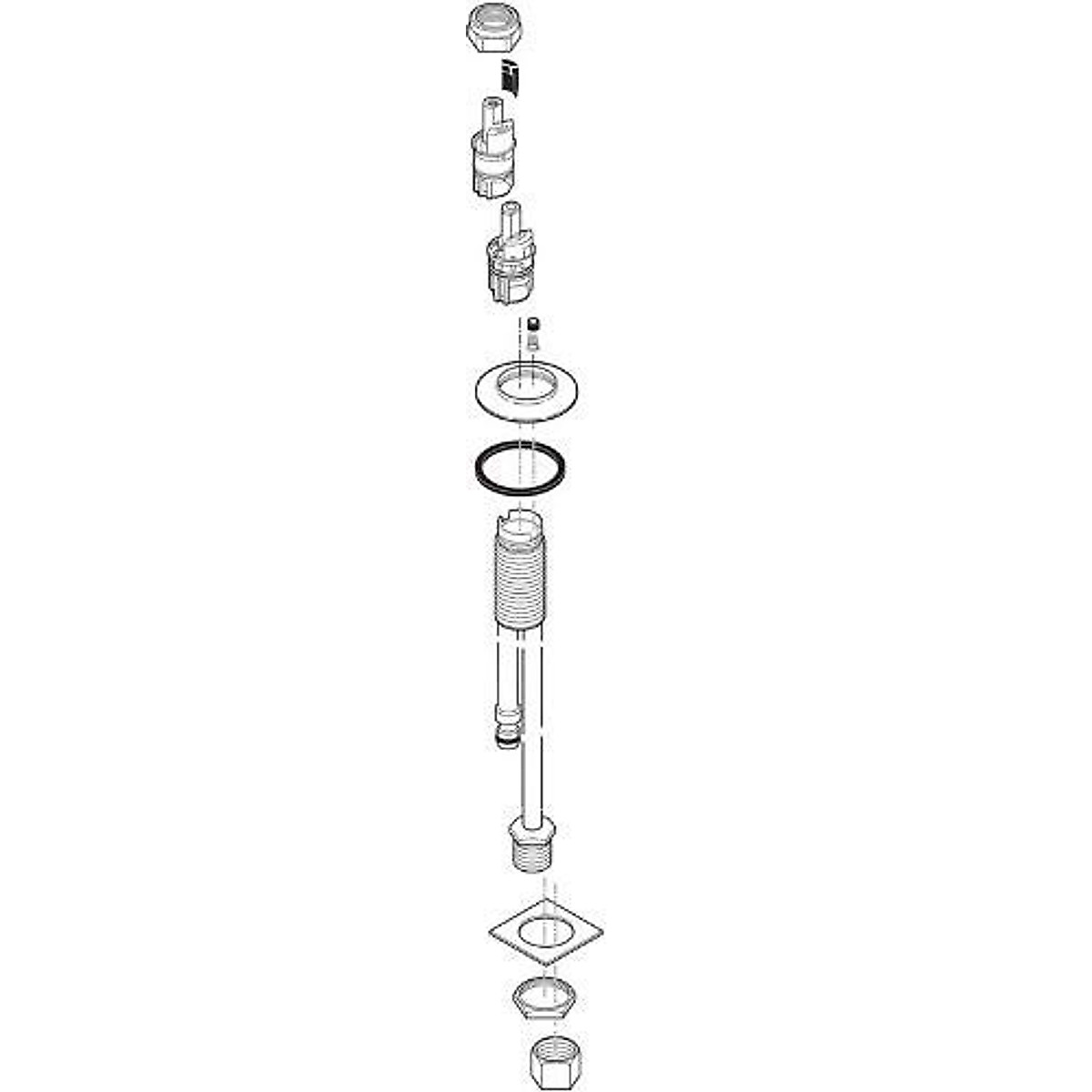 Delta Faucet RP38367 End Valve Assembly, Chrome