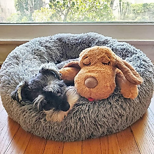 SmartPetLove Original Starter Kit for Anxiety Relief and Calming Aid, Biscuit Coloured Puppy Included and Pink Toy