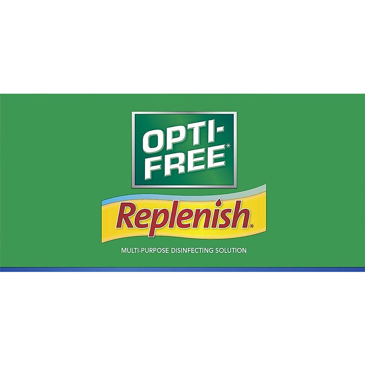 Opti-Free Replenish Multi-Purpose Disinfecting Solution with Lens Case, Twin Pack, 10-Fluid Ounces Each - 2 Count(Pack of 1)