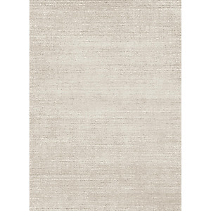Valenrug Washable Rugs 5x7 - Stain Resistant 5x7 Area Rugs for Living Room, Non Slip Backing Printed Rugs for Bedroom, Folable Machine Washable Area Rug (5'x7', Beige)