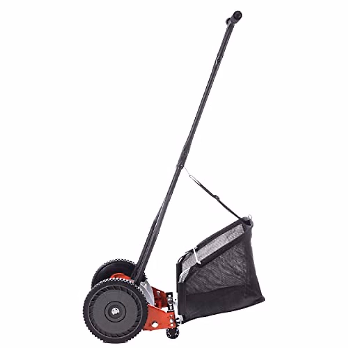 Craftsman 304-14CR 14-Inch 5-Blade Push Reel Lawn Mower with Grass Catcher, Red