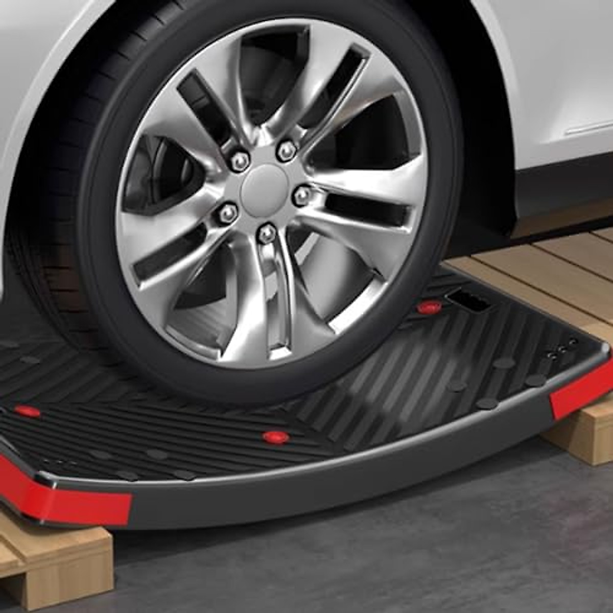 Generic Foldable Push Hand Cart Heavy Duty Platform Hand Truck Folding Flatbed Dolly Swivel Wheels Moving Trolley for Office Use,Can Hold 1000 Lbs (Blue L)