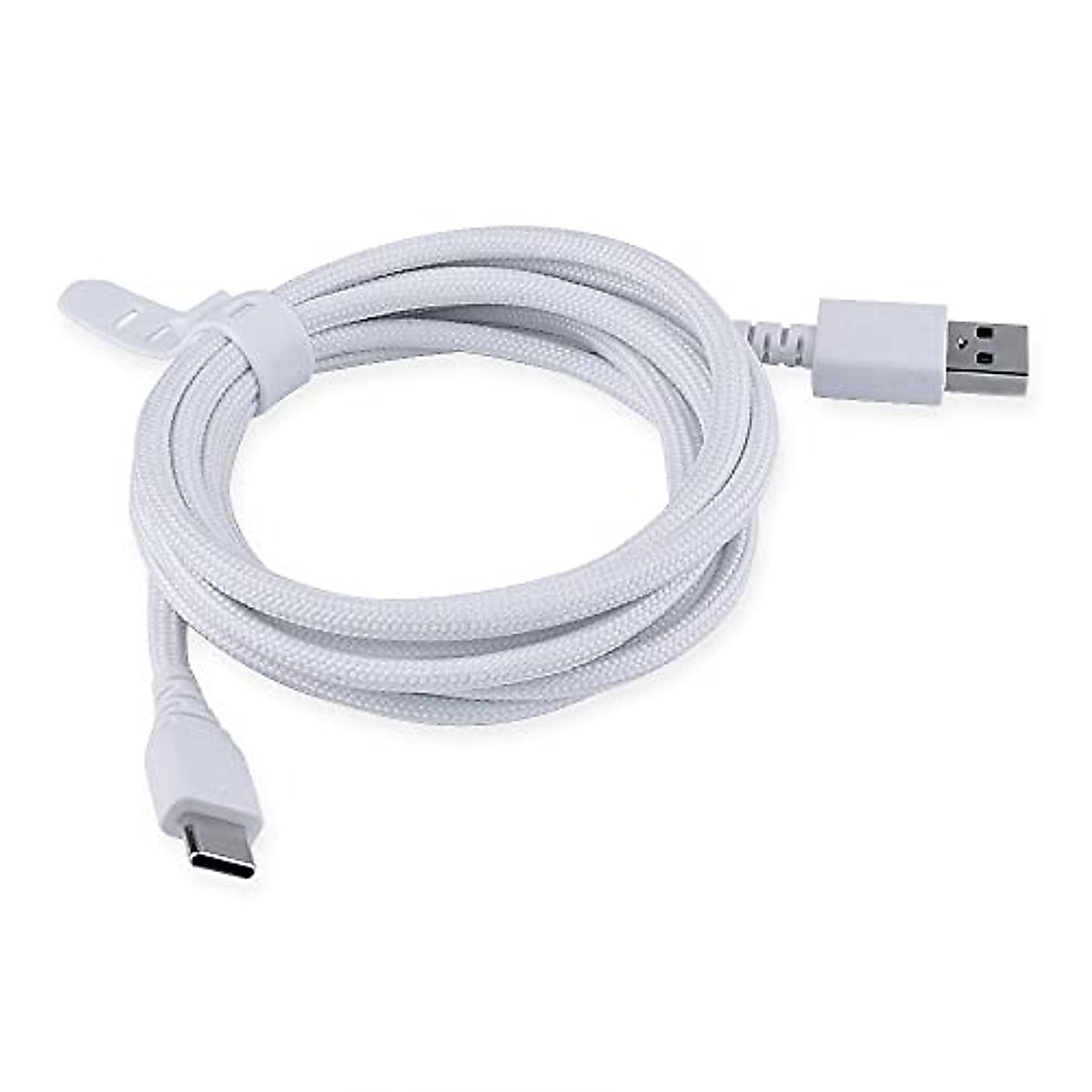 HUYUN USB C to USB Data Charging Cord Compatible for Razer Viper V2 Pro/DeathAdder V3 Pro/Basilisk V3 Pro Wireless Gaming Mouse Adapter (White)