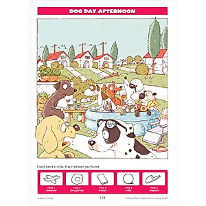 School Zone - Big Hidden Pictures & More Workbook - 320 Pages, Ages 6 to 8, 1st Grade, 2nd Grade, Search & Find, Picture Puzzles, Hidden Objects, Mazes, and More (School Zone Big Workbook Series)