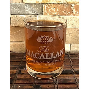 MACALLAN Collectible Whiskey Glass 8 Oz