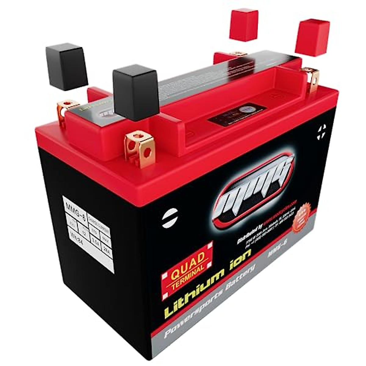 MMG Powersport Sealed Lithium Ion Battery (YTX20HL-BS-CCA 420)