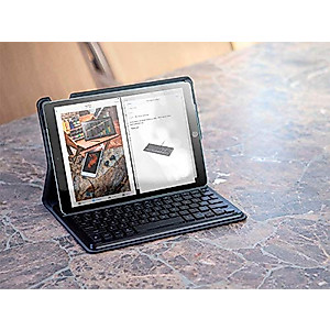 Monoprice MP Smart Wireless Keyboard for 10.5in iPad Pro MFi Certified Smart Connector Backlit Keyboard Apple Pencil Holder US English