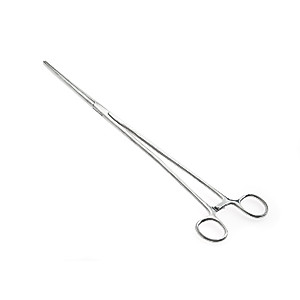 SE 16" Self-Locking Straight Forceps - 615FS