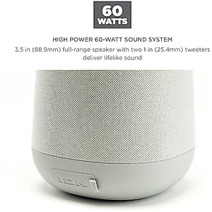 Ion Audio Bright Max Indoor/Outdoor 360 Degree Bluetooth Speaker (Renewed)