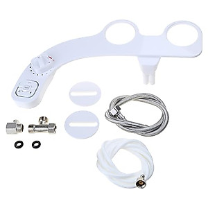 Thin Bidets Attachment For Toilet Hot And Cold Water Bidets Adjustable Water Pressure Hygienics Toilet Bidets Easy Use