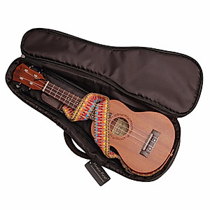 MUSIC FIRST Canvas Vintage style 23/24 inch Concert "Aztec" Ukulele case ukulele bag ukulele cover