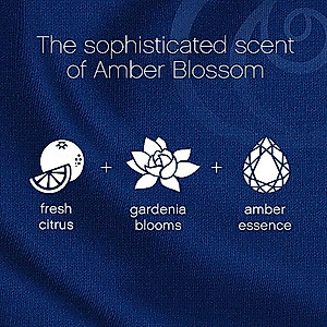 Downy Infusions Laundry Fabric Softener Liquid, Bliss, Sparkling Amber & Rose, 101 Fl Oz