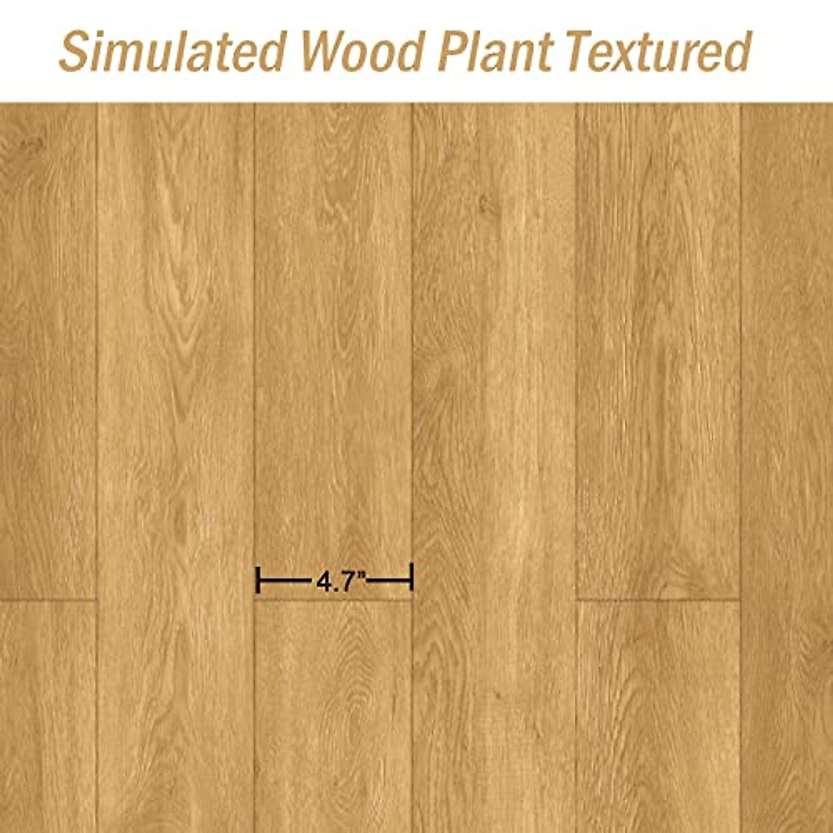 Oxdigi Peel and Stick Vinyl Flooring Roll 24''x393''/ 64 Sq.Ft, Self Adhesive Floor Tiles Wood Plank Look Flooring, Waterproof Wear-resistant for BedroomKitchen RV, Rustic Nature (DE145-33)