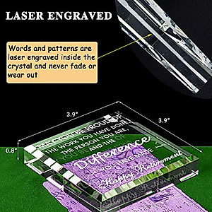 IFOLAINA Happy Retirement Thank You Gift Employee Appreciation Gift for Women Plaque Keepsake Inspirational May You Be Proud of the Work You Have Done Sign for Retirement Goodbye Farewell Gift