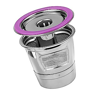 Homoyoyo Coffee Capsule Cup Espresso Coffee Tea Strainer Coffee Accessory Coffee Concentrate Coffee Machine Accessories Coffee Espresso Coffee Supply Filter Coffee Drainer Stainless Steel