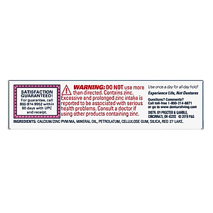 Fixodent Secure Denture Adhesive Cream, 0.6 oz (Pack of 2)