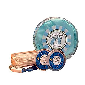 Our Precious Baby Boy New Baby Gift Basket Blue - New Baby Gift Basket