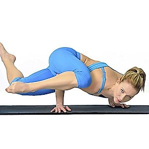 Kind Mat Patented 3 Layer Memory Foam Technology Yoga Mat Increase Comfort · Improve Balance (Large Kind Mat Bliss w/Strap 25 x 74 x 1 in.)