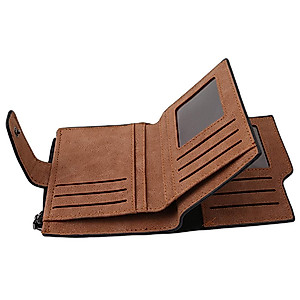 Underleaf RFID Blocking Small Compact Mini Bifold Credit Card Holder Leather Pocket Wallets for Women