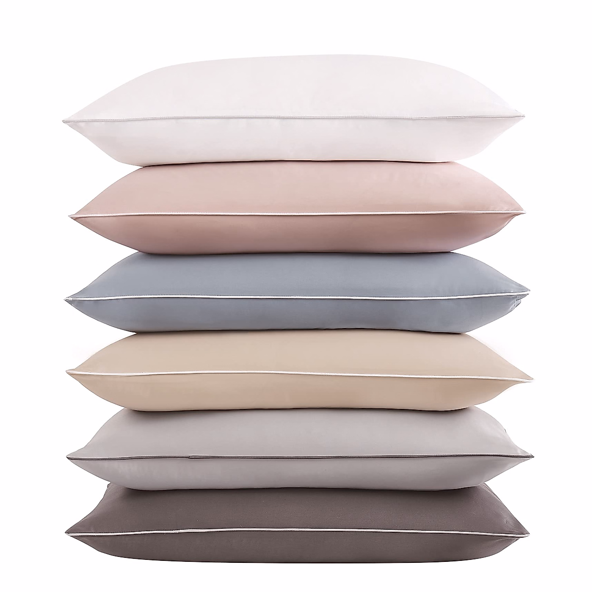 Christian Siriano NY - 300 TC Twin 2 Piece Duvet and Pillowcase Set - Cotton Sateen Collection - Blush