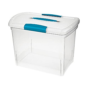 STORAGE BOX LARGE CLEAR