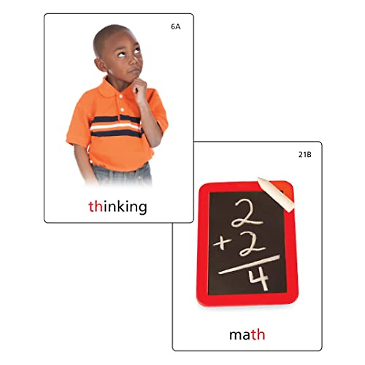 Super Duper Publications | Articulation Photos TH Sound Fun Deck Flash Cards | Educational Learning Resource for Children