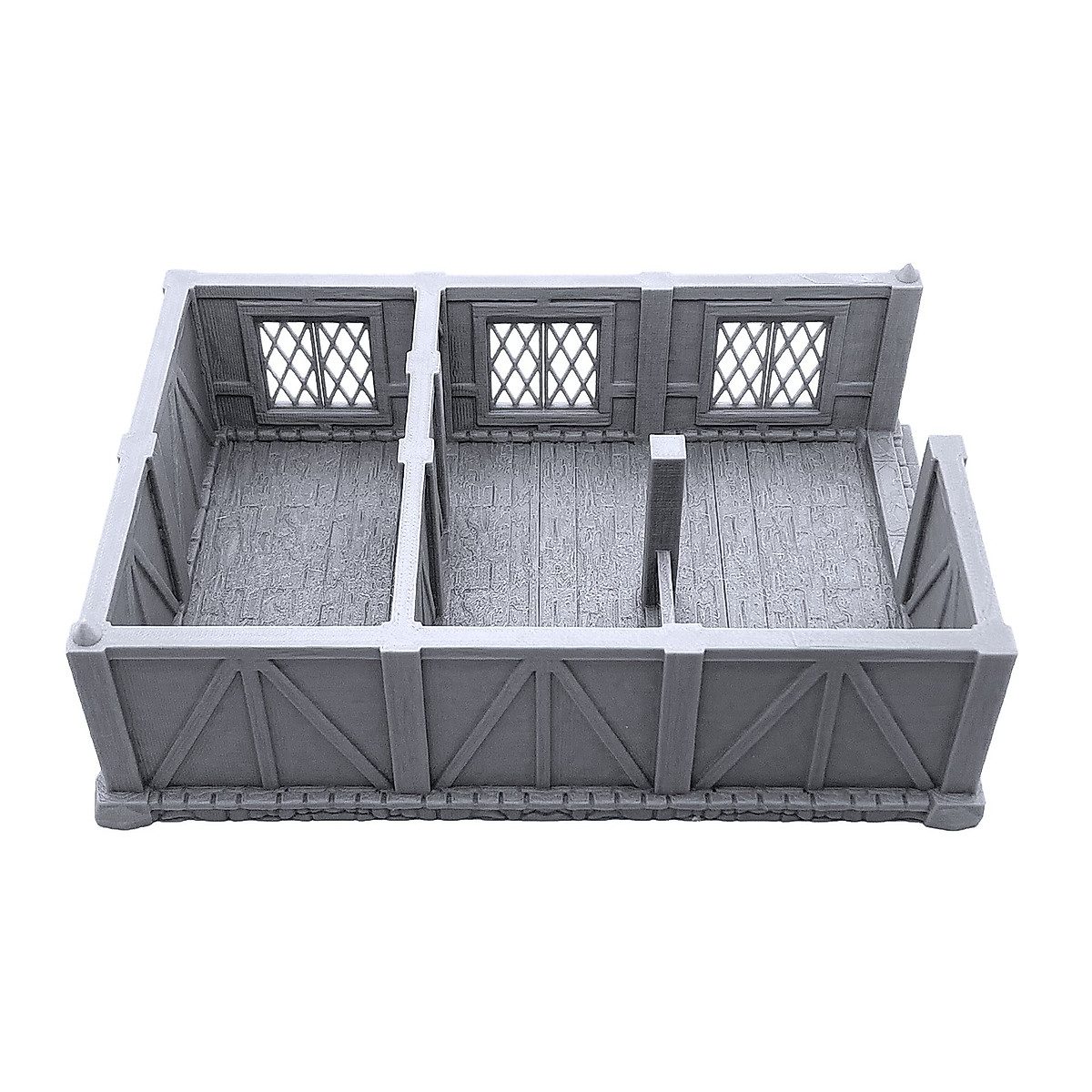 EnderToys Ulvheim Merchant House - Stable by Terrain4Print, 3D Printed Tabletop RPG Scenery and Wargame Terrain for 28mm Miniatures