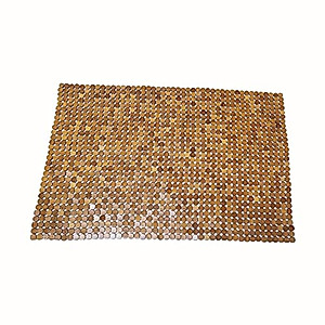 HJJKKH Bamboo Bath Mat with 23.6X35.4 inch,Nature Bamboo Wooden Bathroom Mat,Non Slip and Foldable Floor Shower Bath Mat for Bathroom,Bathtub,Shower,Sauna,Hot Tub