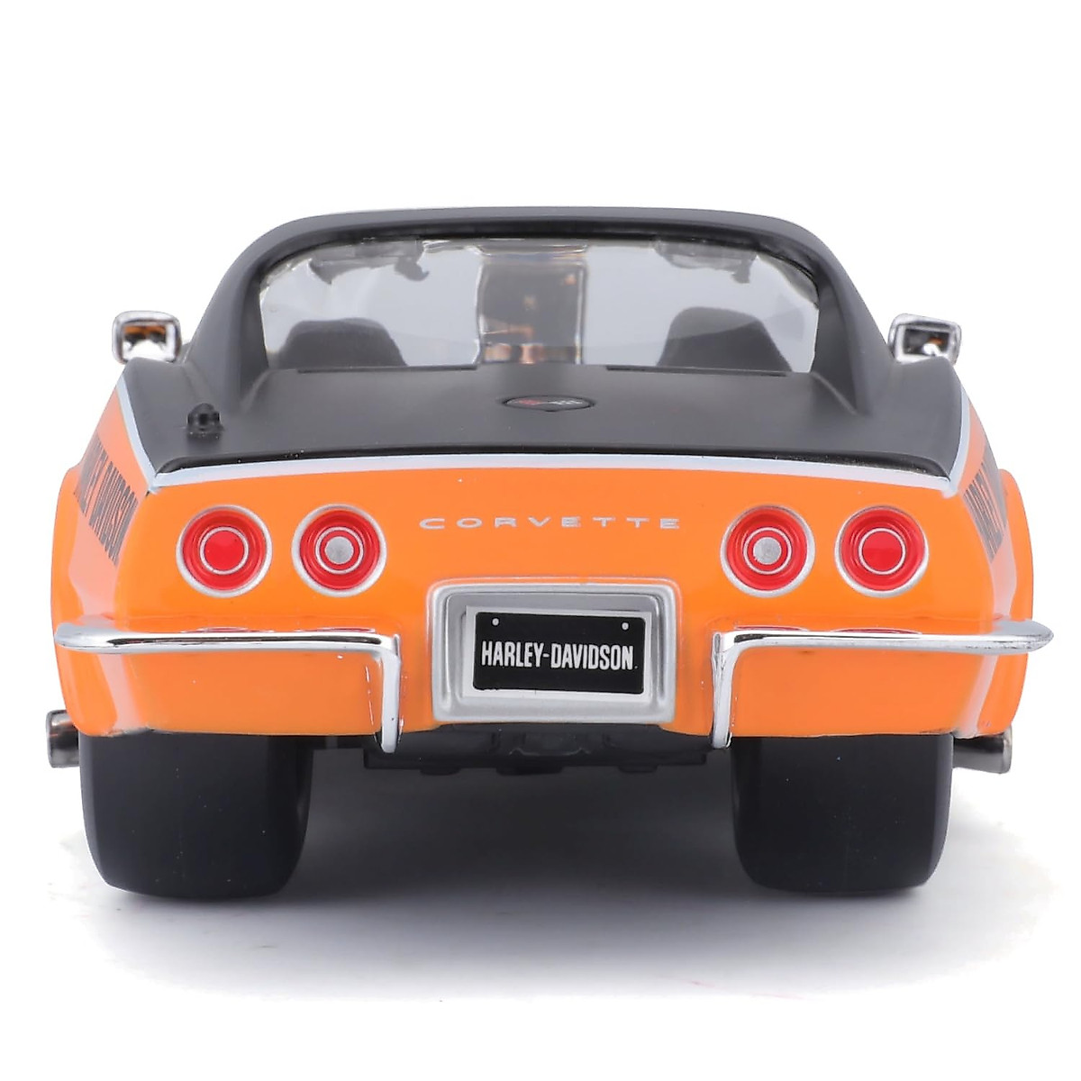 Maisto Harley-Davidson 1970 Chevy Corvette Diecast Vehicle (1:25 Scale)