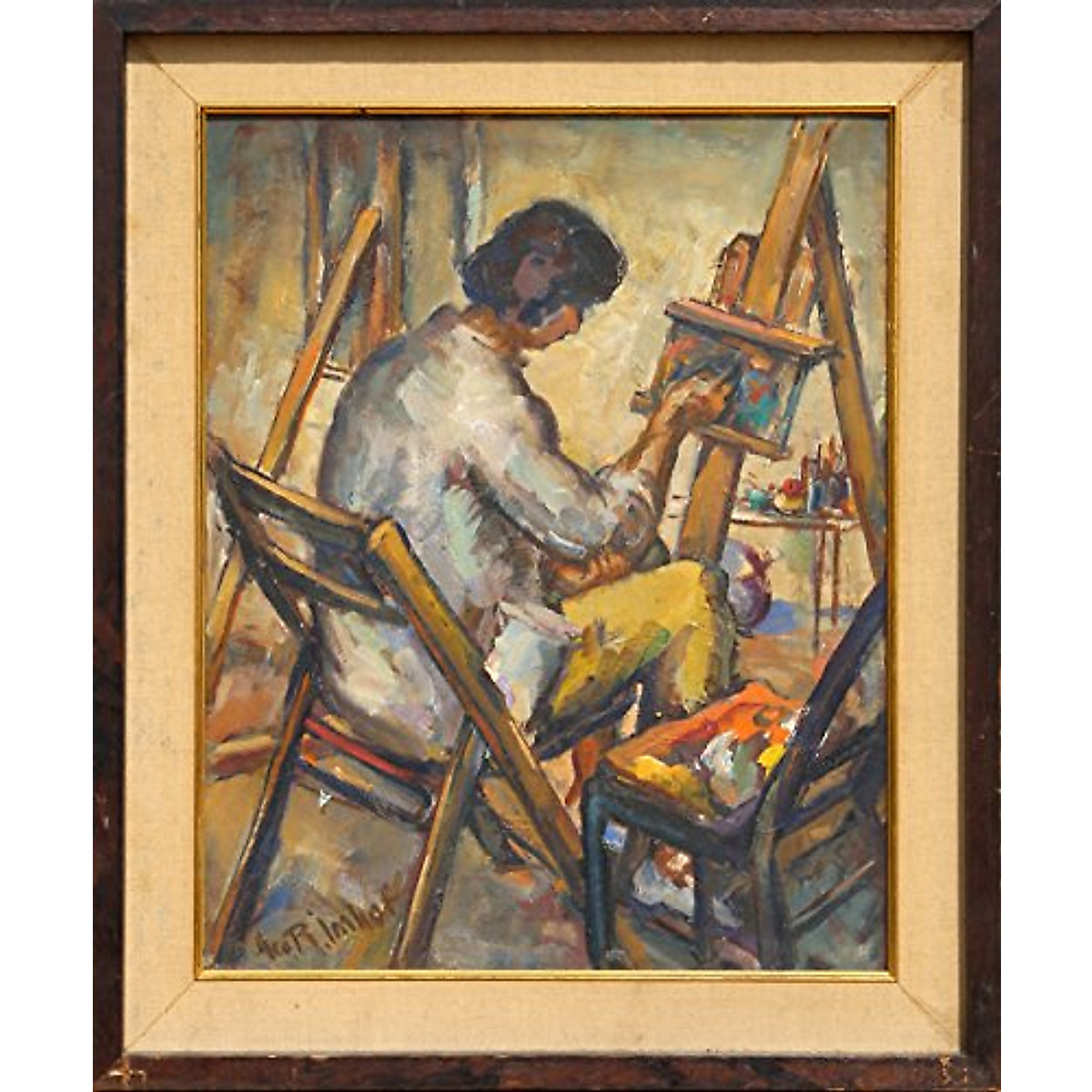 Artist at the Easel