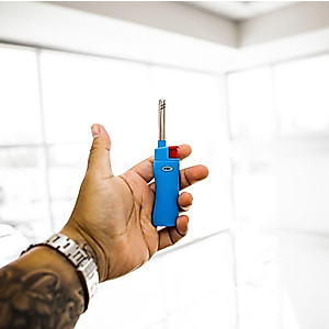 MK Lighters - Multipurpose Butane Refillable, Windproof Flame, Ideal for Candle, BBQ, Camping, Outdoor (3BL), 10PCS