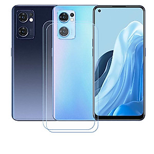 FZYM (2-Pack) Screen Protector for Oppo Reno 7, Anti Scratch 9H Hardness Protective Film Premium HD Clarity Tempered Glass Friendly Designed for Oppo Reno 7 (6.43")