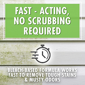 30 SECONDS Mold & Mildew Stain Remover Spray- Indoor & Outdoor Use