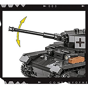 COBI Company of Heroes 3 Panzer IV Ausf. G.Tank