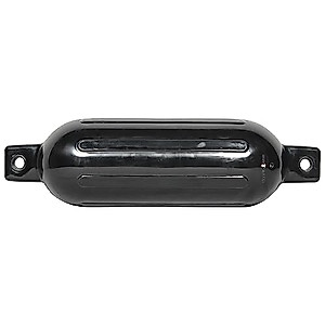 Extreme Max 3006.7384 BoatTector Inflatable Fender Value 4-Pack - 6.5" x 22", Black