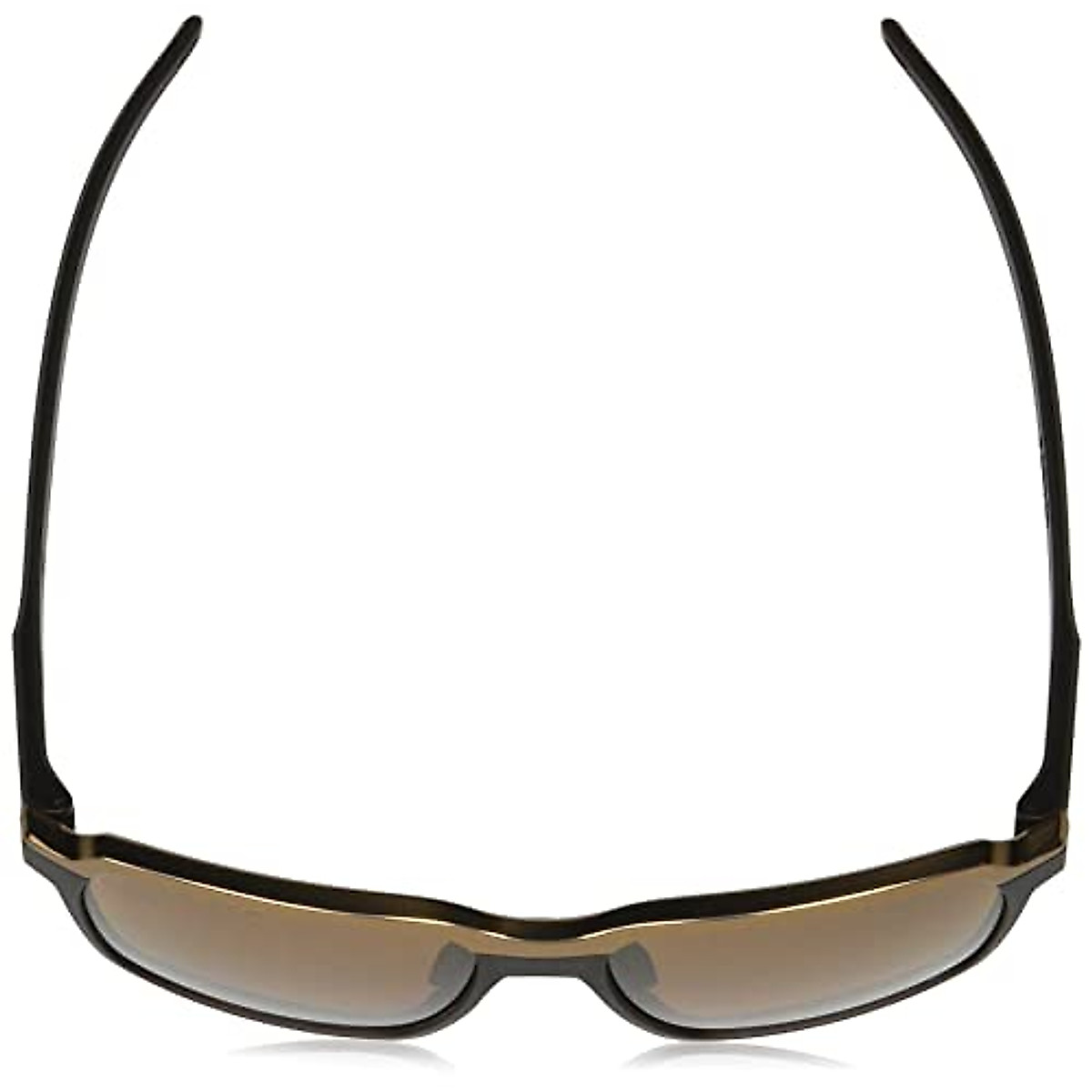 Oakley Men's OO4143 Parlay Rectangular Sunglasses, Matte Rootbeer/Prizm Tungsten Polarized, 58 mm