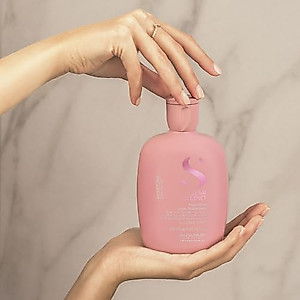 ALFAPARF MILANO Semi Di Lino Moisture Nutritive Low Shampoo - Sulfate Free Shampoo for Color Treated Hair - Moisturizing Hair Shampoo for Dry Hair - Paraben & Paraffin-Free (250 ml / 8.45 Fl. Oz)