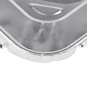 1/3 Size Foil Steam Table Pan Lid - 100/Case