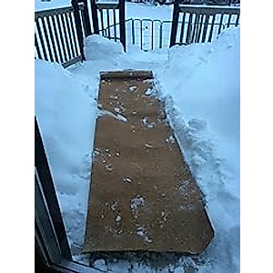 Extra Wide NO Slip ICE and Snow Carpet (10 FEET Long X 30 INCHES Wide) by JUMBL