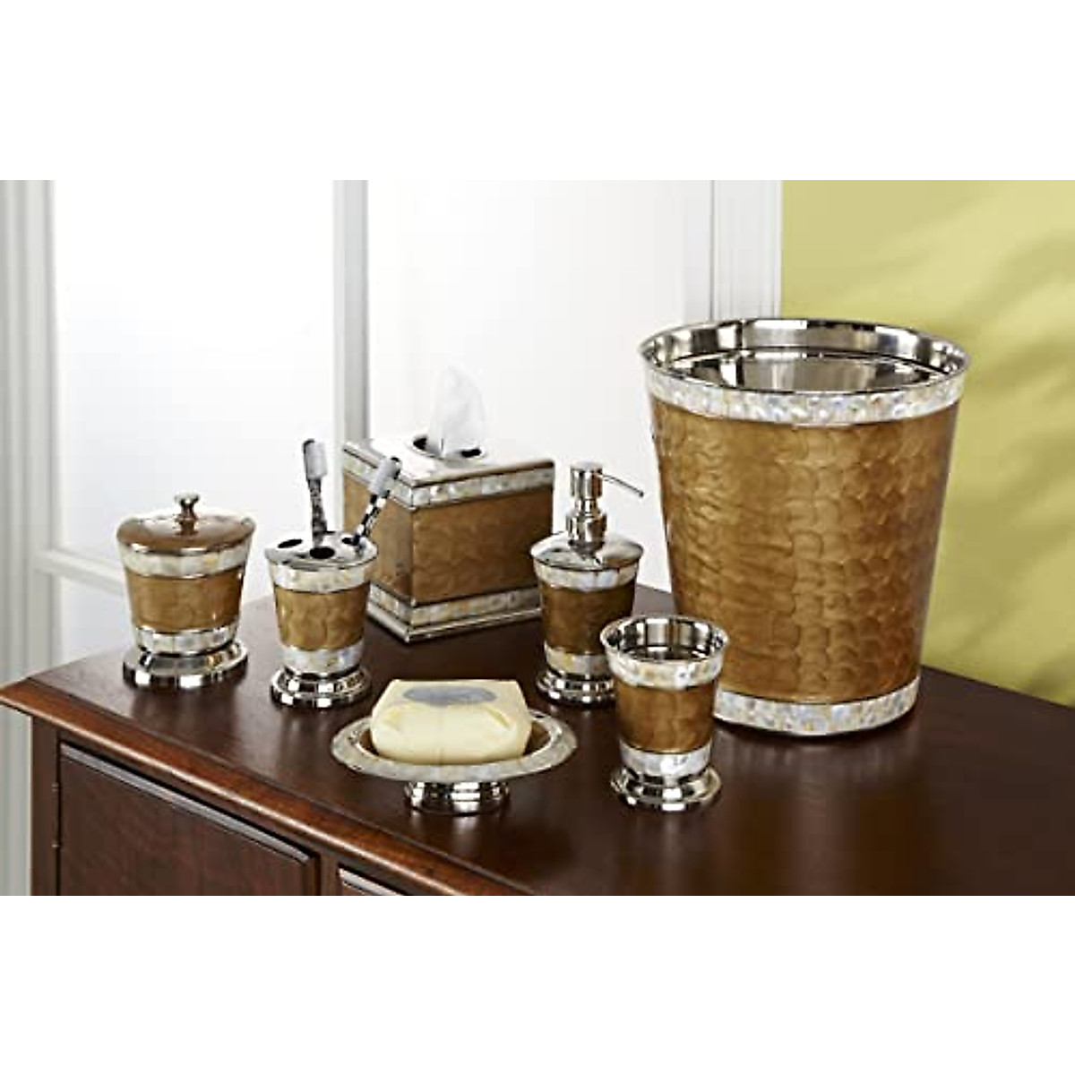 Julia Knight Classic Bath Collection, One Size, Toffee