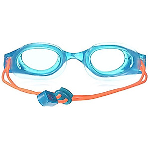 Speedo Unisex-child Swim Goggles Hydrospex Bungee Junior Ages 6-14 , Aqua Blue/Jade