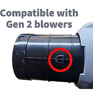 Stubby Car Drying Nozzle for EGO Blowers (530, 575, 580, 615, 650, 765)