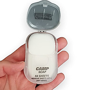 Coleman Camp Soap Sheets, Travel Soap Sheets - 50 count